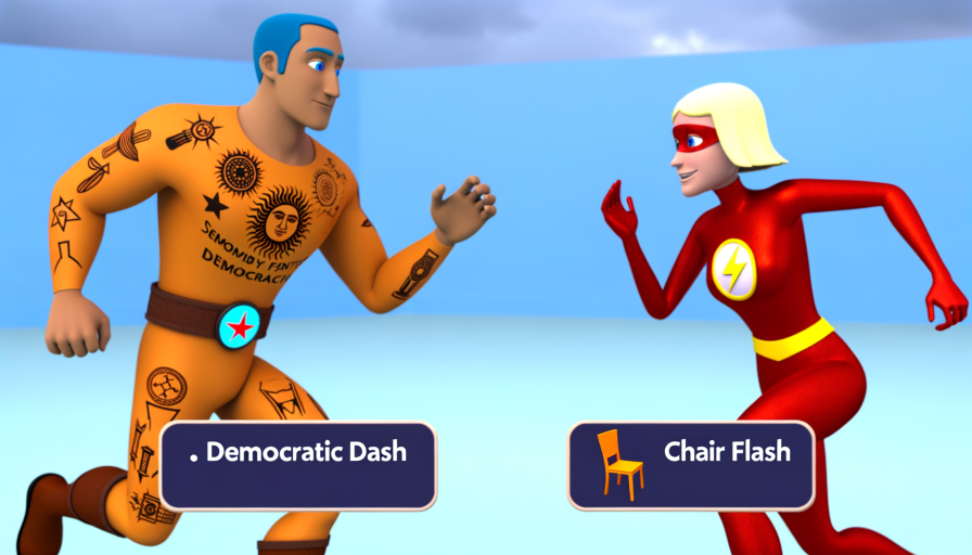 Democratic Dash and Chair Flash - bounds.dev